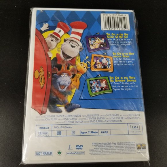 Jim Henson Media Wubbulous World Of Dr Seuss Henson Movie Dvd Show